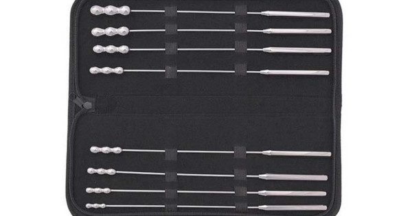 Treble Sound Set | Surgical Steel Male Urethral Sounds Kit (8 Sounds ...