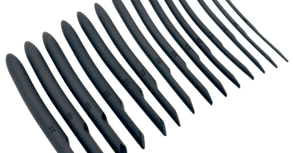 Deluxe Silicone Urethral Sound Set with 14 Graduated Sizes