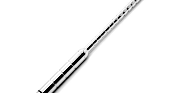 Vibrating and Ribbed Sound - 5 Inches Urethral Toy with Deep Stimulation