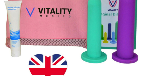 Silicone Vaginal Dilator Set Sizes 7–8 | Pelvic Floor Therapy UK